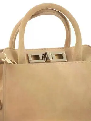 Fabiana Filippi Suede Top Handle Bag
