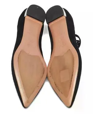 AQUAZZURA Lace-up Flat Pumps