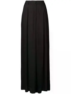 Off-White Palazzo Trousers - Black