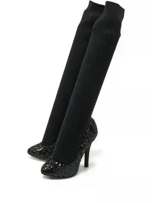 Sequined Socks Hosiery For Women