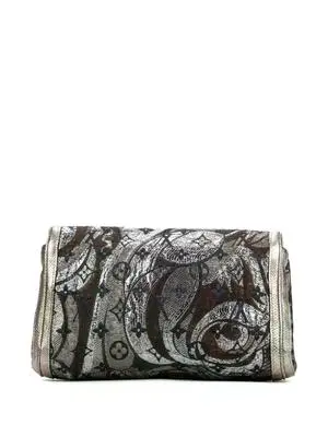 LOUIS VUITTON Brocade Thalie Clutch Bag