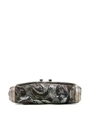 LOUIS VUITTON Brocade Thalie Clutch Bag