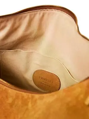 TWINSET Liliane Ring Detail Shoulder Bag - Brown