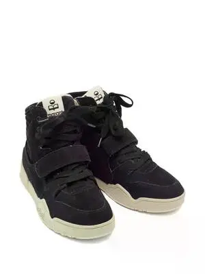 Isabel Marant Étoile Alsee Suede High-top Sneakers