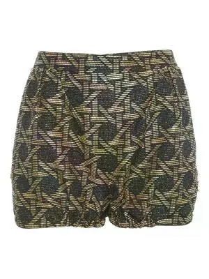 Dsquared2 Jacquard Frayed Shorts - Black