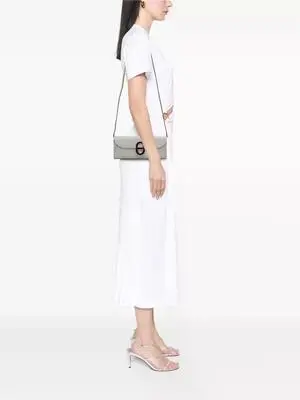 Hermès Epsom Maillon To Go Wallet Crossbody Bag - Grey