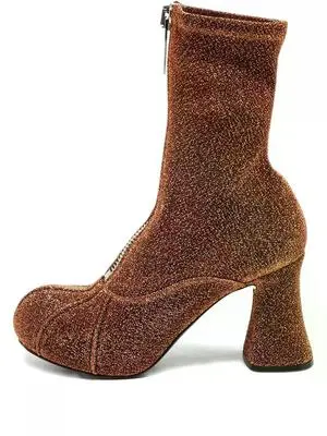 Stella McCartney Lurex Zipped Boots