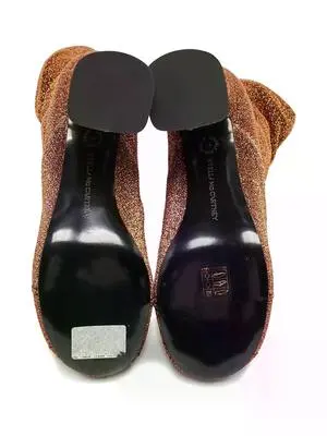 Stella McCartney Lurex Zipped Boots