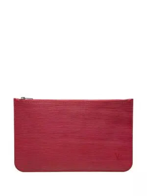 LOUIS VUITTON Epi Leather Pouch - Red