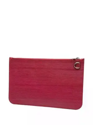 LOUIS VUITTON Epi Leather Pouch - Red