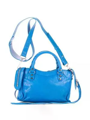 Balenciaga Studded Leather Tote Bag
