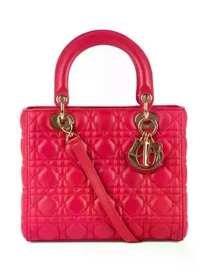 Dior Lady Tote Bag - Pink