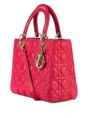 Dior Lady Tote Bag - Pink