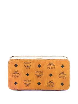 Mcm Logo Print Top-handle Bag