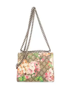 Gucci Floral Gg Canvas Shoulder Bag