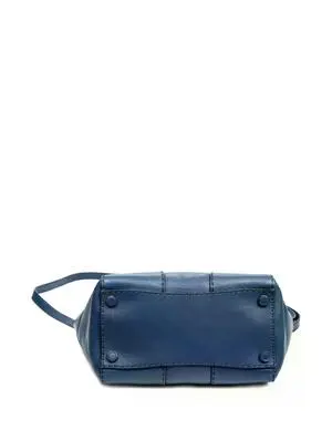 Prada Stitched Calf Leather Tote Bag