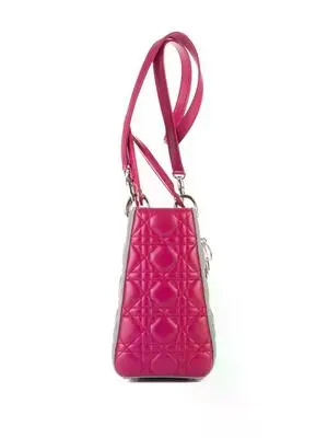 Dior Lady Medium Tote Bag - Grey