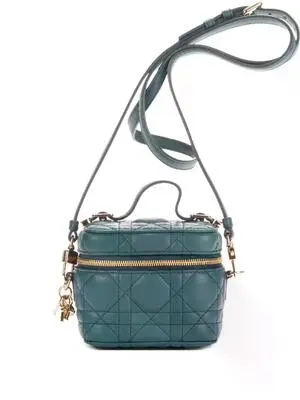 Dior Quilted Vanity Case - Blue