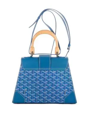 Goyard Saigon Pm Patterned Tote Bag - Blue