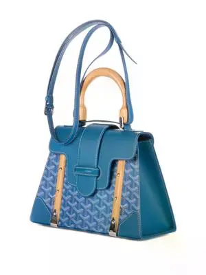 Goyard Saigon Pm Patterned Tote Bag - Blue