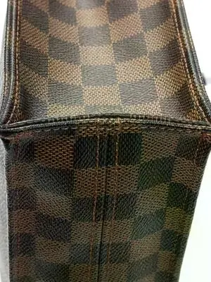 LOUIS VUITTON Damier Check Tote Bag