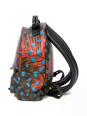 LOUIS VUITTON 2016 Monogram Jungle Dots Palm Springs Backpack
