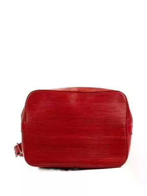 LOUIS VUITTON Petit Noé Bucket Bag - Red