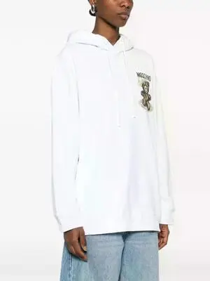 Moschino Graphic-print Long-sleeve Hoodie