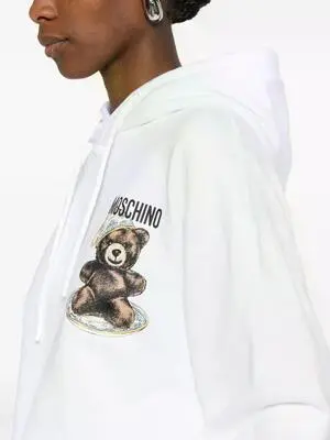 Moschino Graphic-print Long-sleeve Hoodie