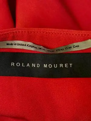 Roland Mouret Sleeveless Peplum Top