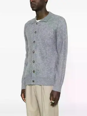 Arch4 Button-down Collared Cardigan