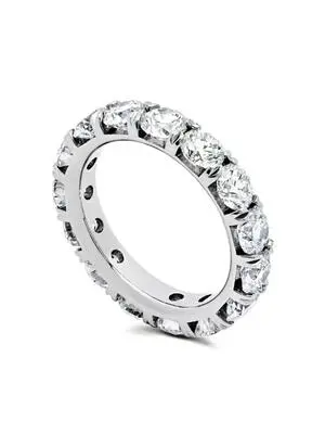 JEWELS AFICIONADO Platinum Eternity Diamond Ring
