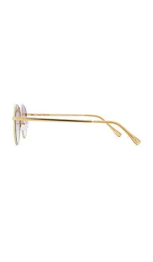 AIRE Round Frame Sunglasses - Tan