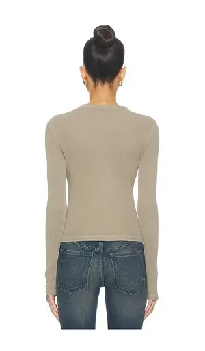 Citizens Of Humanity Pillar Waffle Crewneck Top