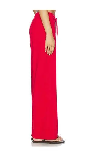 Beyond Yoga Breathe Easy Ribbed Wide Leg Pant