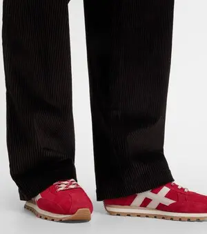 Hogan 86er Suede Lace-up Sneakers