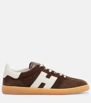 Hogan Suede Sneakers - Brown