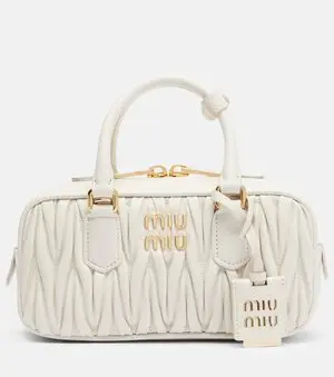 Miu Miu Arcadie Small Leather Top-handle Bag
