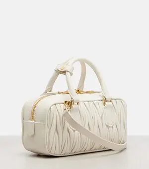 Miu Miu Arcadie Small Leather Top-handle Bag