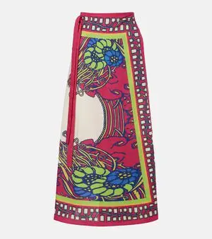 La DoubleJ Lemuria Placee Cotton Beach Cover-up - Multicoloured