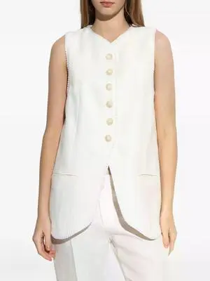 Etro Sleeveless Button-fastening Waistcoat