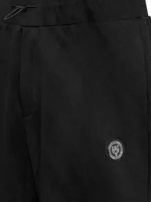 PLEIN SPORT Claw Mark Design Shorts - Black