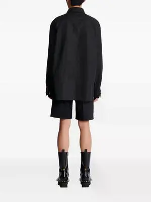 Balmain Long-sleeve Concealed-fastening Shirt