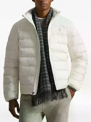 Polo Ralph Lauren Quilted Padded Jacket With High Neck - Neutrals