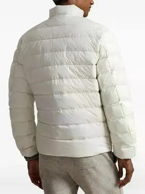 Polo Ralph Lauren Quilted Padded Jacket With High Neck - Neutrals