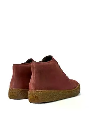 Camper Peu Terreno Laced Boots - Red