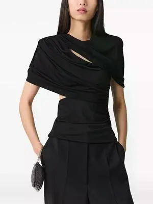 Stella McCartney Draped Cut-out Detail Top
