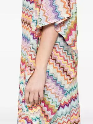 Missoni Chevron V-neck Maxi Dress