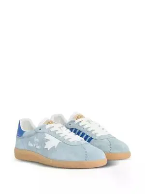 Dsquared2 Suede Lace-up Sneakers - Blue