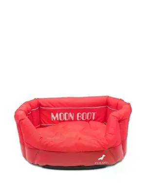 Moon Boot X Poldo Dog Couture Logo Print Dog Bed